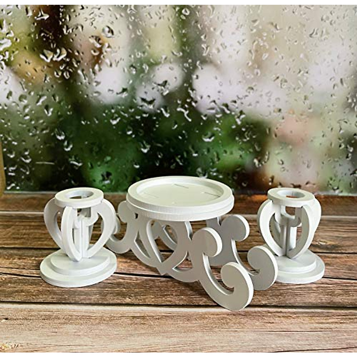 Unity Candle Holder-Unity Candle Stand-Unity Candle Holder Set-Pillar Candle Holder-Wedding Gift -Ceremony Decoration-Wedding Centerpiece