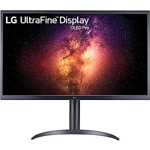 LG 32EP950-B 32 inch Ultrafine 4K 3840x2160 OLED 16:9 1M:1 Contrast Ratio Monitor Bundle with 1 YR CPS Enhanced Protection Pack