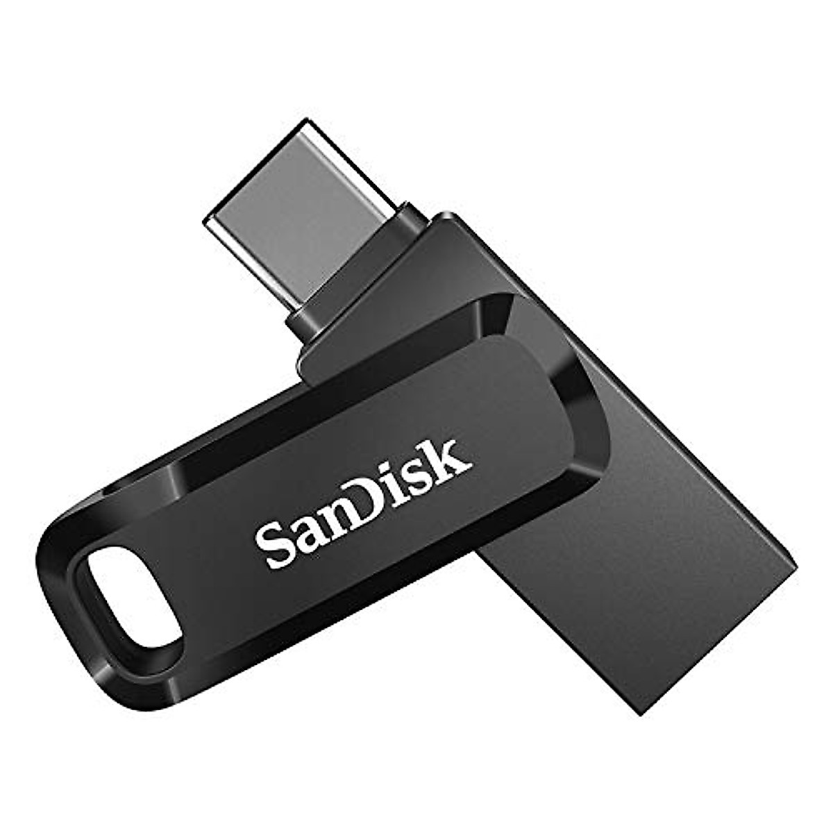 SanDisk 256GB Ultra Dual Drive Go USB Type-C Flash Drive, Black - SDDDC3-256G-G46