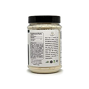 Indian Kudzu Root Powder (Pueraria tuberosa/Vidarikand), Promotes Muscle Mass, Strength & Weight gain by Bixa Botanical - 7 Oz (200g)