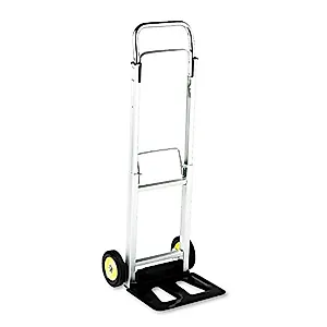 Safco 4061 Hideaway Aluminum Hand Truck 250Lb Capacity 15 1/2W X 16 1/ 2D X 43 1/2H