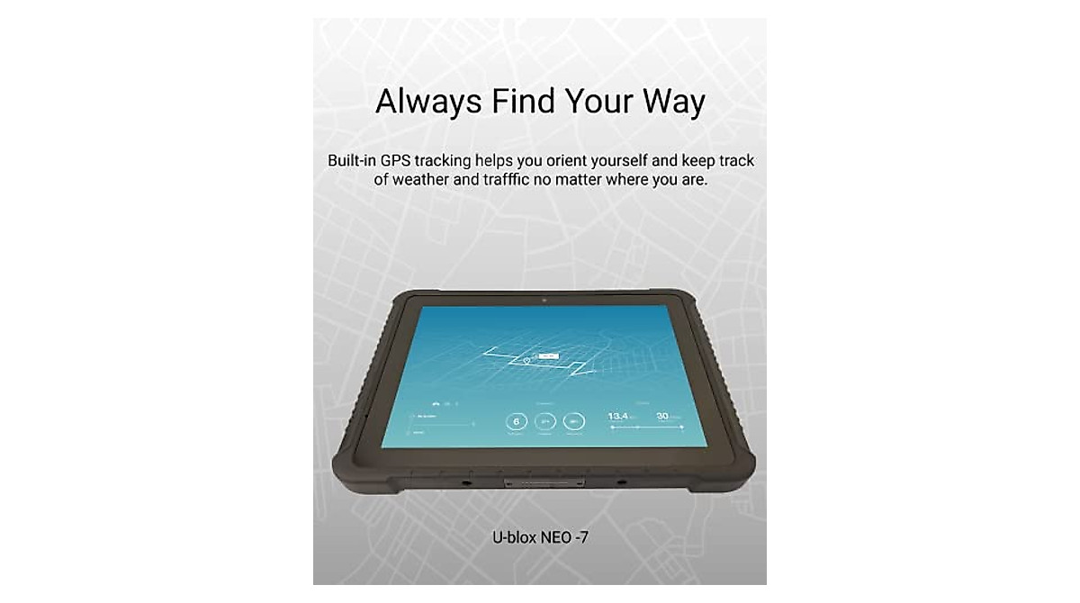 Minno Rugged Android Tablet - Tough & Reliable 10" Device