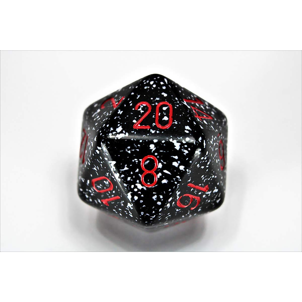 Chessex 34mm Single Speckled Space D20 Die, 20 Sides, Polyhedral Die, Table Game Accessories, Role Play, Dungeons and Dragons(D&D)