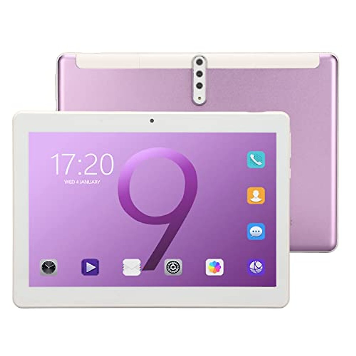 Dual Band Tablet, Support 2.4G 5.0G WiFi Octa Core CPU Portable Tablet for Android 10 for Office (US Plug)