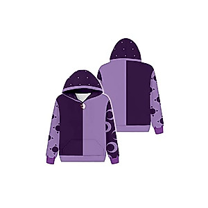 Finbald Kids The Owl House Cosplay Costume Hoodie Collector Pullover Jacket Sweatshirt Coat for Child Boys Girls