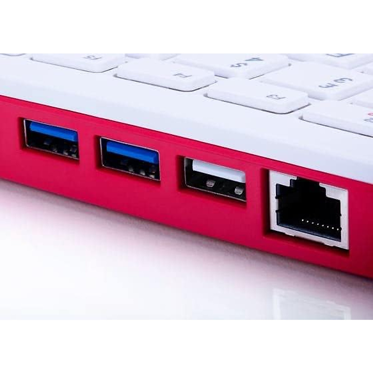 Raspberry Pi 400 All-in-One Quad-Core 64 Bit 4GB Ram Dual Band WiFi Bluetooth 5.0 BLE Dual 4K Output Complete Personal Computer Kit Built Into A Compact Keyboard – You just Need to add a Monitor!