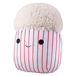 Squishmallows Original 10-Inch Arnel The Popcorn - Official Jazwares Plush - Collectible Soft & Squishy Stuffed Animal Toy - Add to Your Squad - Gift for Kids, Girls & Boys