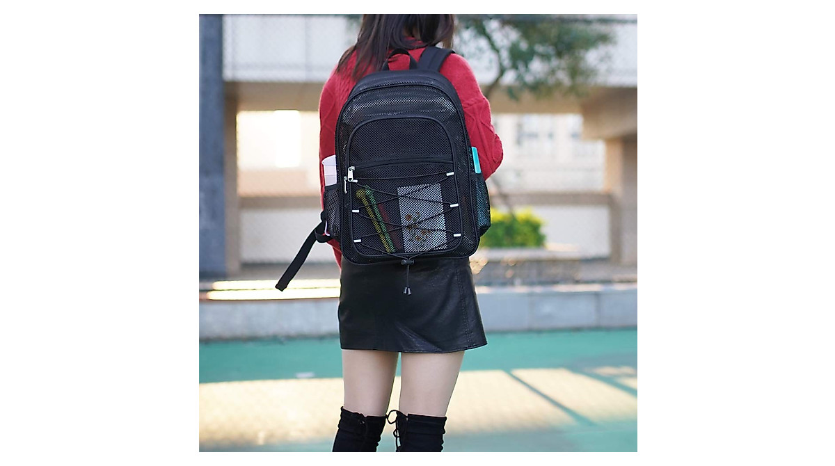Heavy Duty Mesh Backpack for Students & Outdoor Enthusiasts