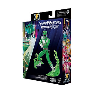 Power Rangers Lightning Collection Remastered Mighty Morphin Green Ranger 6-Inch Action Figure, Toys for Boys and Girls Ages 4 and Up