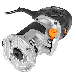 WEN RT1460 6-Amp Handheld 1/4-Inch Variable Speed Laminate Trim Router for Woodworking