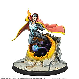 Marvel: Crisis Protocol Doctor Strange & Clea Character Pack - Sorcerer Supreme and Devoted Disciple Unite! Tabletop Superhero Game, Ages 14+, 2 Players, 90 Minute Playtime, Made by Atomic Mass Games