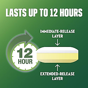 Mucinex DM 12Hr Maximum Strength Chest Congestion & Cough Medicine For Adults, Cold And Cough Medicine for Excess Mucus Relief, 1200 mg Guaifenesin & 60 mg Dextromethorphan HBr, 28 Bi-Layer Tablets