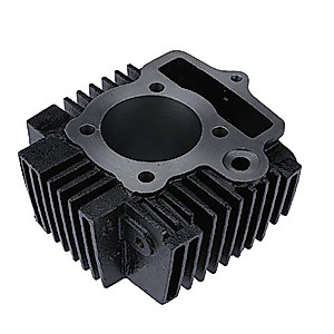 52.4mm Engine Cylinder Body With Gaskets Piston For 90cc 110cc 125cc Horizontal Engines ATV Quad Dirt Bike,Pit Bike,Tao Tao,Coolster,4 Wheeler,Dune,Buggys, CR110.