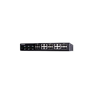 QNAP QSW-M1208-8C 10GbE Managed Switch, with 8-Port 10GbE SFP+/RJ45 Combo and 4-Port 10GbE SFP+ Gigabit