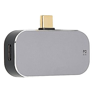 USB C Docking Station, 3 in 1 USB C to MiniDP Adapter 3 in 1 USB C Hub USB C to MiniDP Converter for Laptop for Tablet for Mobile Phone