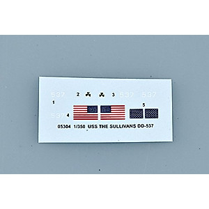 Trumpeter 1/350 Scale USS The Sullivans DD537 Destroyer