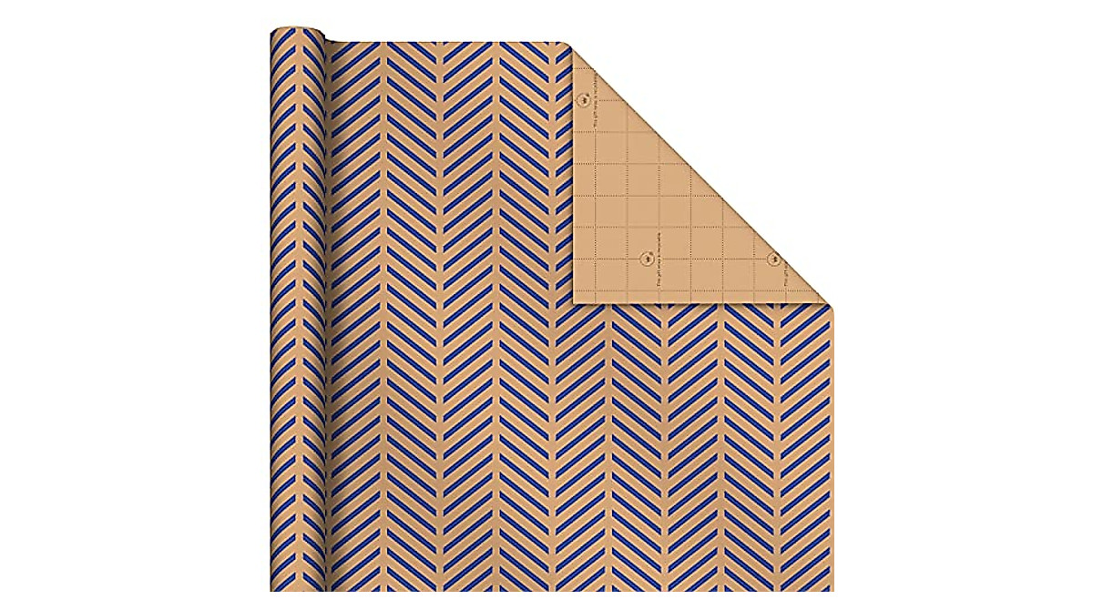 Eco-Friendly Hallmark Wrapping Paper - 3 Rolls