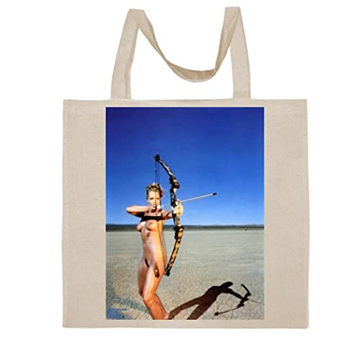 Jamie Pressly - A Nice Graphic Cotton Canvas Tote Bag FCA #FCAG60503