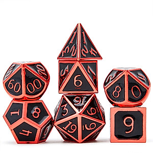 DND Dice Handmade Resin Sharp Edge D&D dice Set for Dungeons and Dragons RPG dice Beautiful Interior refractive Surface Wonderful and Unusual