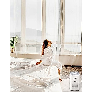 Dayette HEPA Air Purifiers for Home Large Room, CADR 400+ m³/h Up to 1720 Sq Ft, H13 Ture Hepa Air Filter Cleaner for Allergies Pet Dander Smoke Dust with 22dB Sleep Mode for Bedroom, White