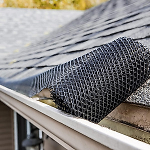 Floor Net Cover Gutter Guard Gutter Screens Plastic Mesh Tree Guards Leaf Guards for Gutters Leaf Filter Gutter Mesh Gutter Cover Plastic Netting Plastic Screen Gutter Leaf Guards