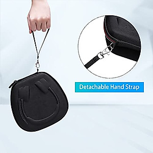 XANAD Hard Case for Logitech H390/ H430/ H570e Wired Headset Stereo Headphones with Noise Cancelling Mic Headphones - Tavel Storage Bag