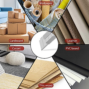 NESTER Utility Knife Retractable Box Cutter, 20 Blades(3/4" 18mm Wide Blade Cutter) Retractable, Compact, Extended Use for Construction, Heavy Duty, Office, Home, Arts, Crafts, Hobby