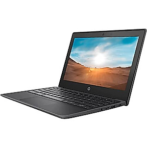 HP 11.6” Chromebook (Latest Model), AMD Dual Core Processor, 4GB RAM, 32GB eMMC, Rugged & Spill Resistant, Education, Long Battery Life, NLY MP, Chrome OS