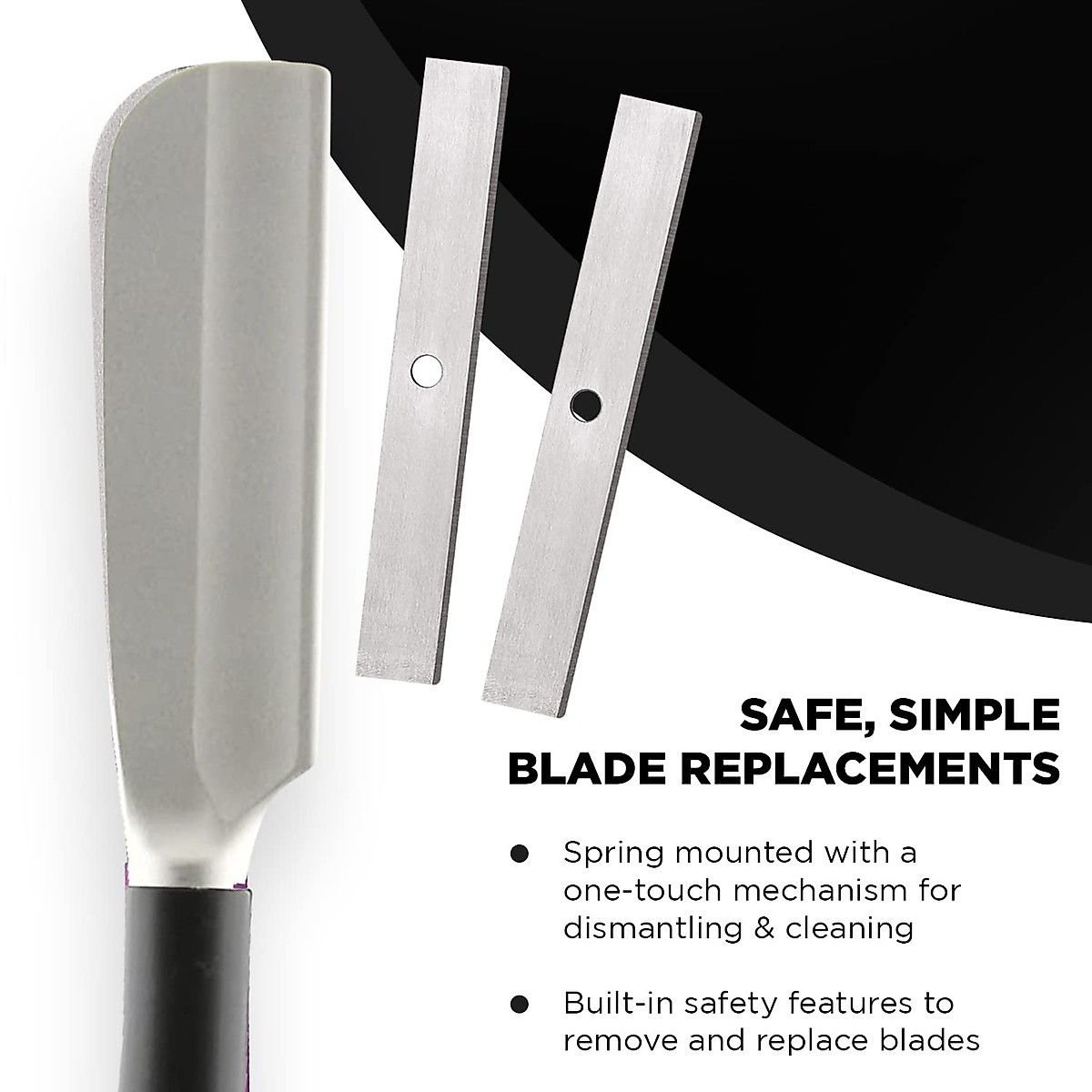 Feather Artist Club Black SS Straight Razor