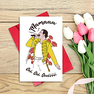 GYYsweetus Funny Birthday Card for Mom Mommy, Mothers Day Card from Daughter Son, Funny Mother’s Day Mamma Card