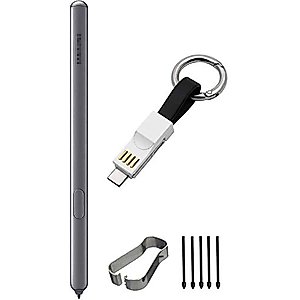 Galaxy Tab S6 Stylus Pen Replacement Stylus S Pen for Samsung Galaxy Tab S6 EJ-PT860B T865 Tips/Nibs (Mountain Gray)…