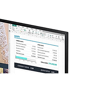 SAMSUNG M5 Series 24-Inch FHD 1080p Smart Monitor & Streaming TV (Tuner-Free), Netflix, HBO, Prime Video, & More, Apple Airplay, Built-in Speakers, Remote Included (LS24AM506NNXZA)
