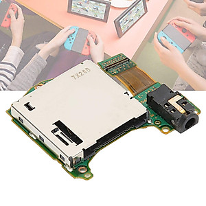 Game Cartridge Card Slot, Professional Host Reader Tray Earphone Hole Headphones Jack Port for Touch Screen line is The Version of The Two-Dimensional Code Machine