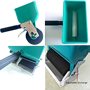 Singring Portable Glue Applicator Roller Woodworking Glue Spreader Adjustable Glue applicator for Work Wooden DIY Coating (6 inch)