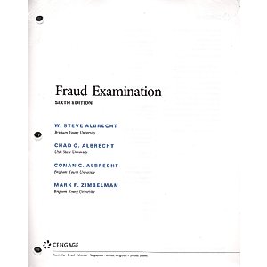 Fraud Examination (6th Edition), Standalone Loose-leaf Version