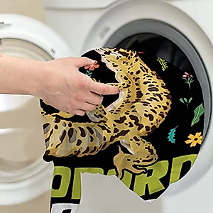 Leopard Gecko Blanket,Funny Gecko Gifts,Just A Girl Who Loves Leopard Gecko Flannel Throw Blanket,Super Soft Cozy Blanket,Fuzzy Warm Cozy Bedding Blankets for Couch Bed,40"x50"-Throw Size for Kids