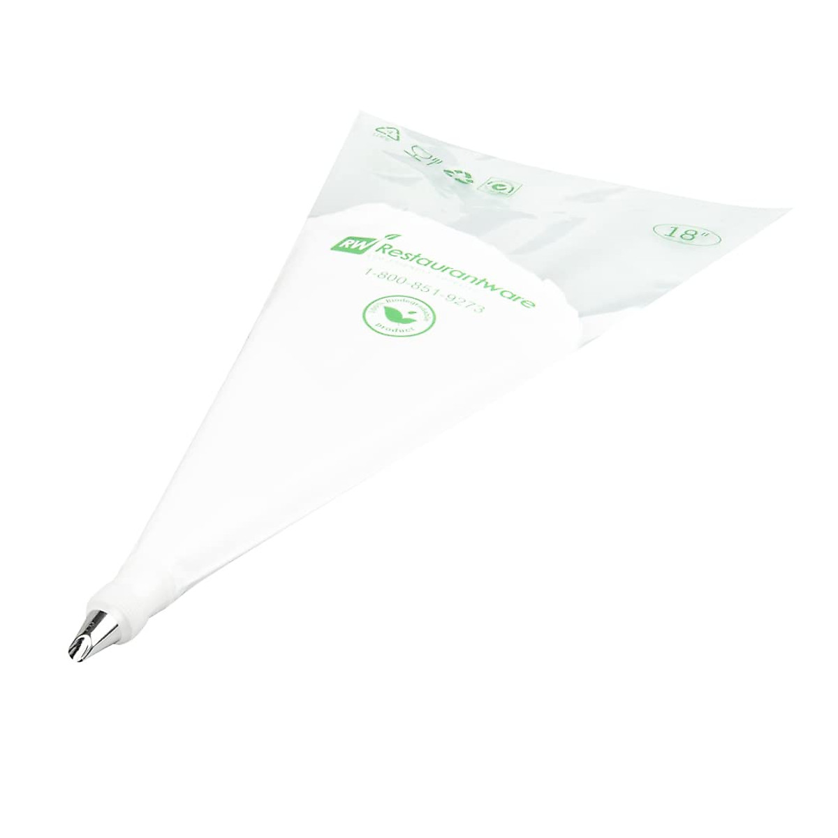 Restaurantware Pastry Tek Cake Tip 1 Specialty Piping Tip - #79 Dent-Resistant Stainless Steel Icing Decorating Tip Dishwasher-Safe Decorate Cupcakes Cakes or Cookies