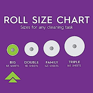 Viva Signature Cloth, Choose-A-Sheet - 6 Big Rolls = 9 Regular Rolls (78 Sheets Per Roll)