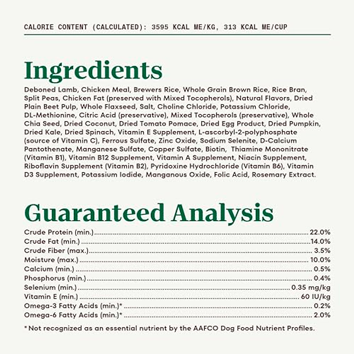 Nutro Natural Choice Adult Dry Dog Food, Lamb and Brown Rice Recipe, 36 lb. Bag