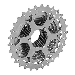 Road Bike Freewheel, Weight Reduction Cassette Freewheel Runs Smoothly Concave and Convex Tooth High Accuracy Tooth Ratio Anti Rust Treatment for Cycling