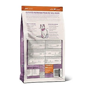 Petcurean Summit Meadow Roast, Dry Cat Food, Chicken Meal and Duck Meal Adult Recipe with Grains, 3 lb Bag