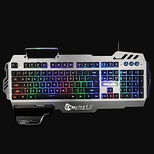 SOLUSTRE Gaming backlit keyboard wireless keyboards Laptop Keyboard keybar Laptop Accessory Notebook Keyboard desktop keyboard keybord wireless keyboard for laptop Metal Accessories abs