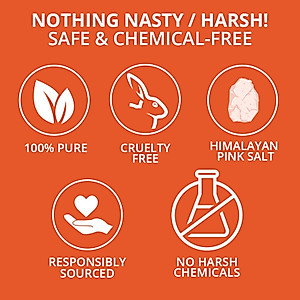 WBM Natural Solution Shampoo, Organic Lavender & Marula Oil with Himalayan Pink Salt, Soothing & Moisturizing, Daily Care for All Hair Types, 17 fl oz/Each (4 Count)