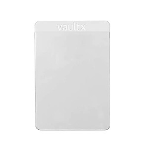 Vault X Wide-Fit Semi-Rigid Card Holders for Trading Cards & Sports Card Grading submissions (200 Pack)