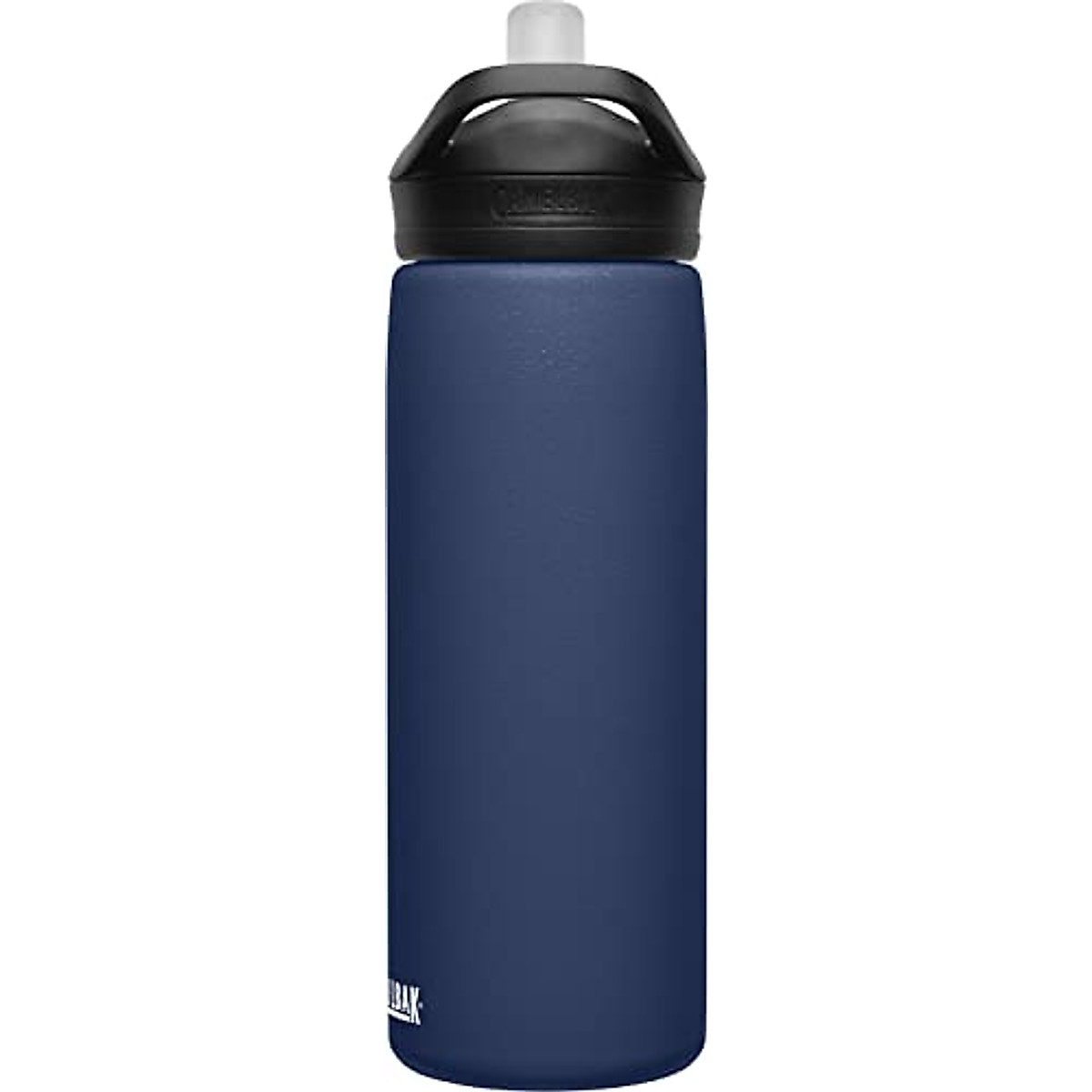 CamelBak eddy+ Water Bottle with Straw 20 oz - Insulated Stainless Steel, Navy