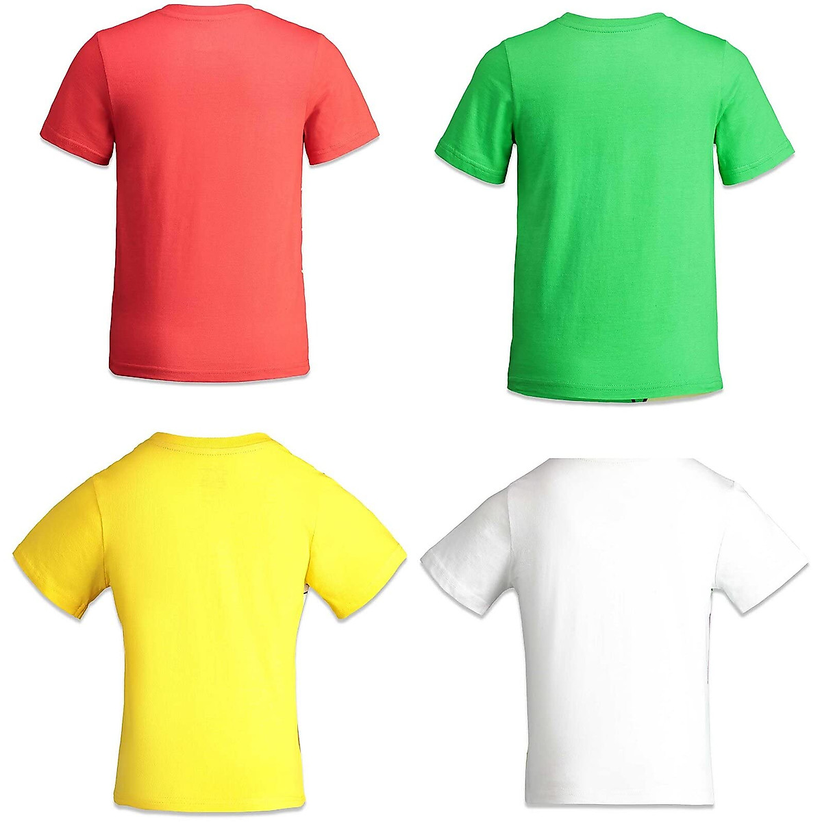 Disney Pixar Toy Story Buzz Lightyear Woody Rex Slinky Dog Little Boys 4 Pack T-Shirts Multi 5