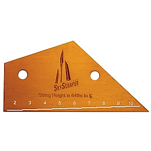 Fret Rocker AND String Height Gauge - Deadly Accurate 100% Made in the USA