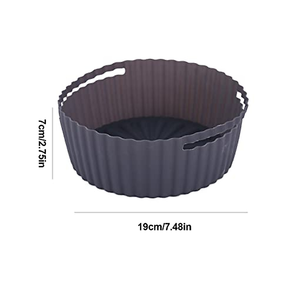 Air Fryer Cooking Liner - Heat Resistant Oven Baking Paper Liner | Round Non-Stick Serving Pot, Oven Tray, Air Fryer Accessories for Microwave Ovens, Freezers, Air Fryers Bairong