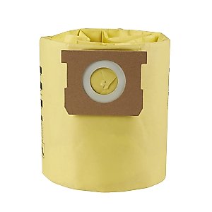 Shop-Vac 9196433, High-Efficiency Disposable Filter Bags, for All Around Plus and FloorMaster (Model E87) Vacs, 4 Gallon Tanks, (2-Pack)