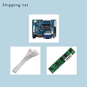 HDMI VGA 2AV LCD Controller Board for 6.5" AT065TN14 7" AT070TN92 AT070TN94 8" AT080TN64 9" AT090TN12 800x480 50Pins LCD Screen